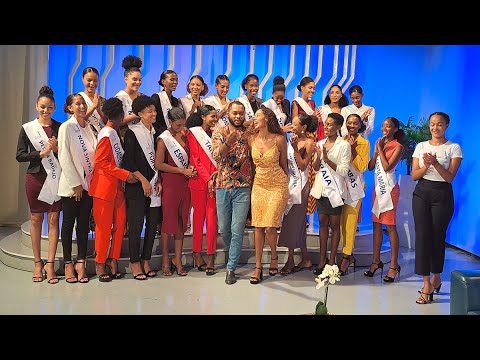 Apresentação das candidatas Miss Cabo Verde Internacional - YouTube
