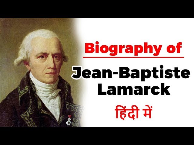 Jean Baptiste Lamarck