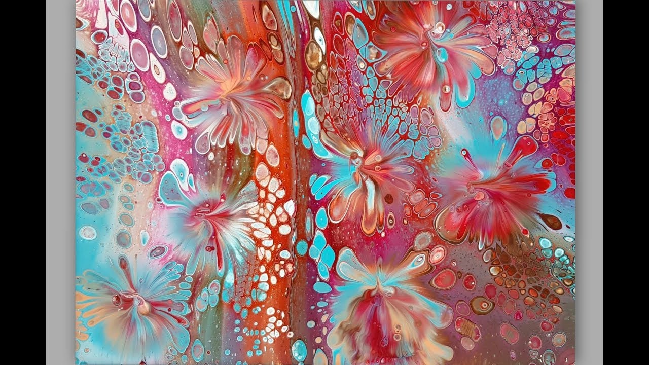 #302 Red And Turquoise Flip And Dip - YouTube