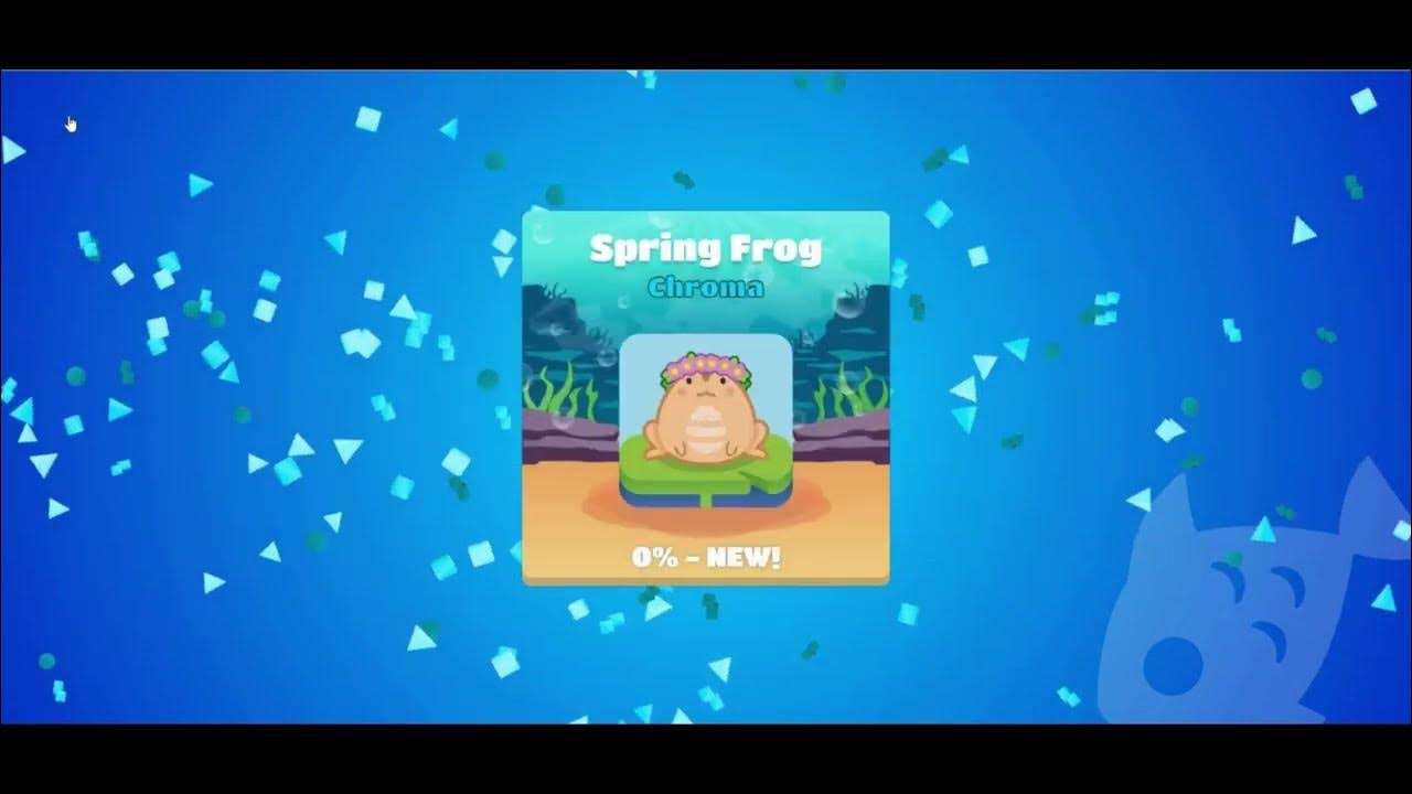 I GOT THE SPRING FROG BLOOK IN BLOOKET (RARE FOOTAGE) - YouTube