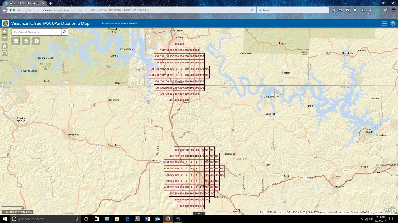 UAS Facility Maps Allow Drone Flights in Controlled Air Space - YouTube