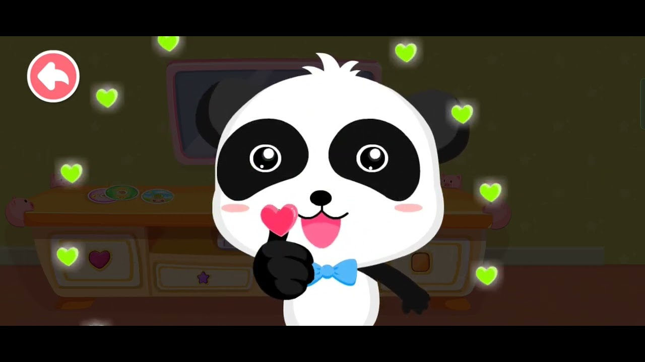 Baby Panda home safety 🐼🐼 #pandagaming #gameplay - YouTube