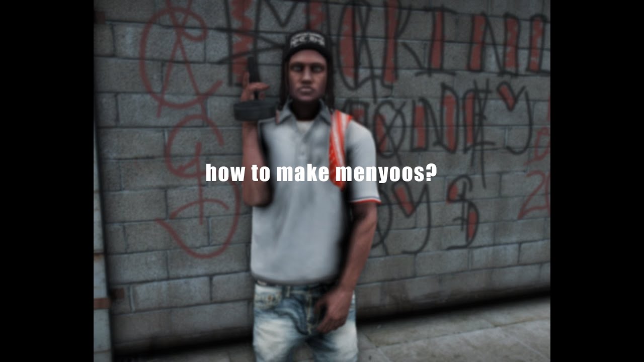 HOW TO MAKE MENYOOS?!? complete tutorial - YouTube