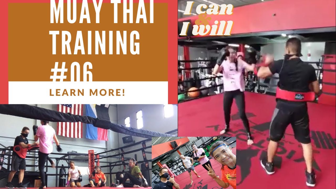MUAY THAI Training Routine #06 with Coach V. [ Round -1 & 2 ] by Its ...