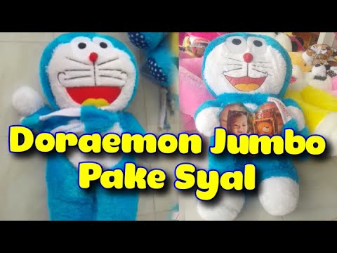Boneka Doraemon Syal Jumbo | Boneka Lucu - BONCU - YouTube