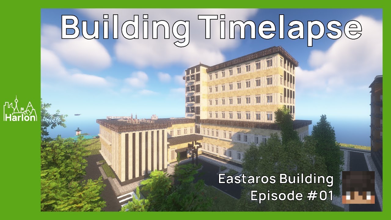 Minecraft Hospital Building Timelapse - Realistic Minecraft City ...