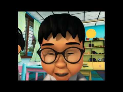 Meme Upin Ipin uaaaa satu gigi