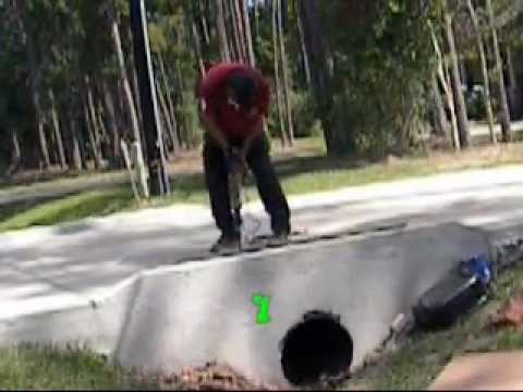 Horrific Hammer Drill Fail - YouTube