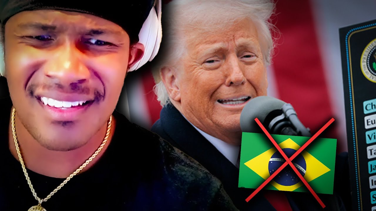 TRUMP STARTS TARIFF WAR WITH BRAZIL - YouTube