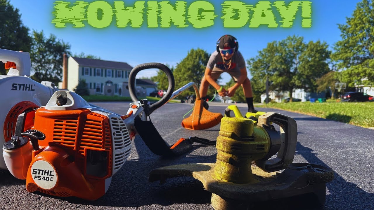 It’s Mowing Day! - YouTube