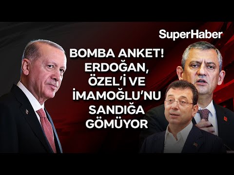 CHP bu ankete çok üzülecek! Aralık oy oranları! Erdoğan, Özgür Özel'i ve İmamoğlu'nu sandığa gömüyor