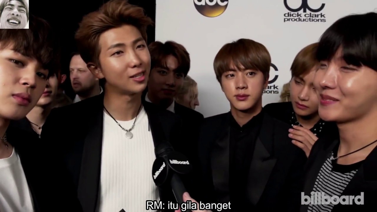 [INDO SUB] BTS INTERVIEW COMPILATION AT BILLBOARD MUSIC AWARDS 2017 ...