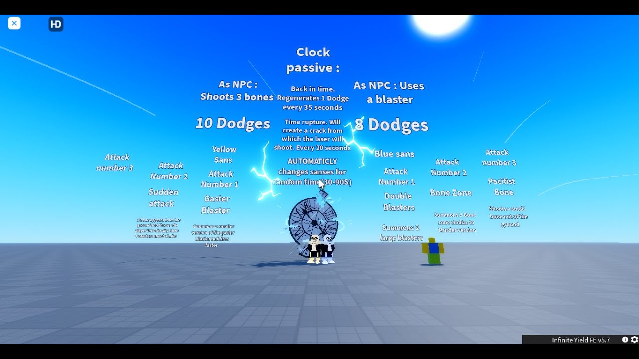 Time Paradox showcase/fight in Undertale : Unexplained Anomalies ...