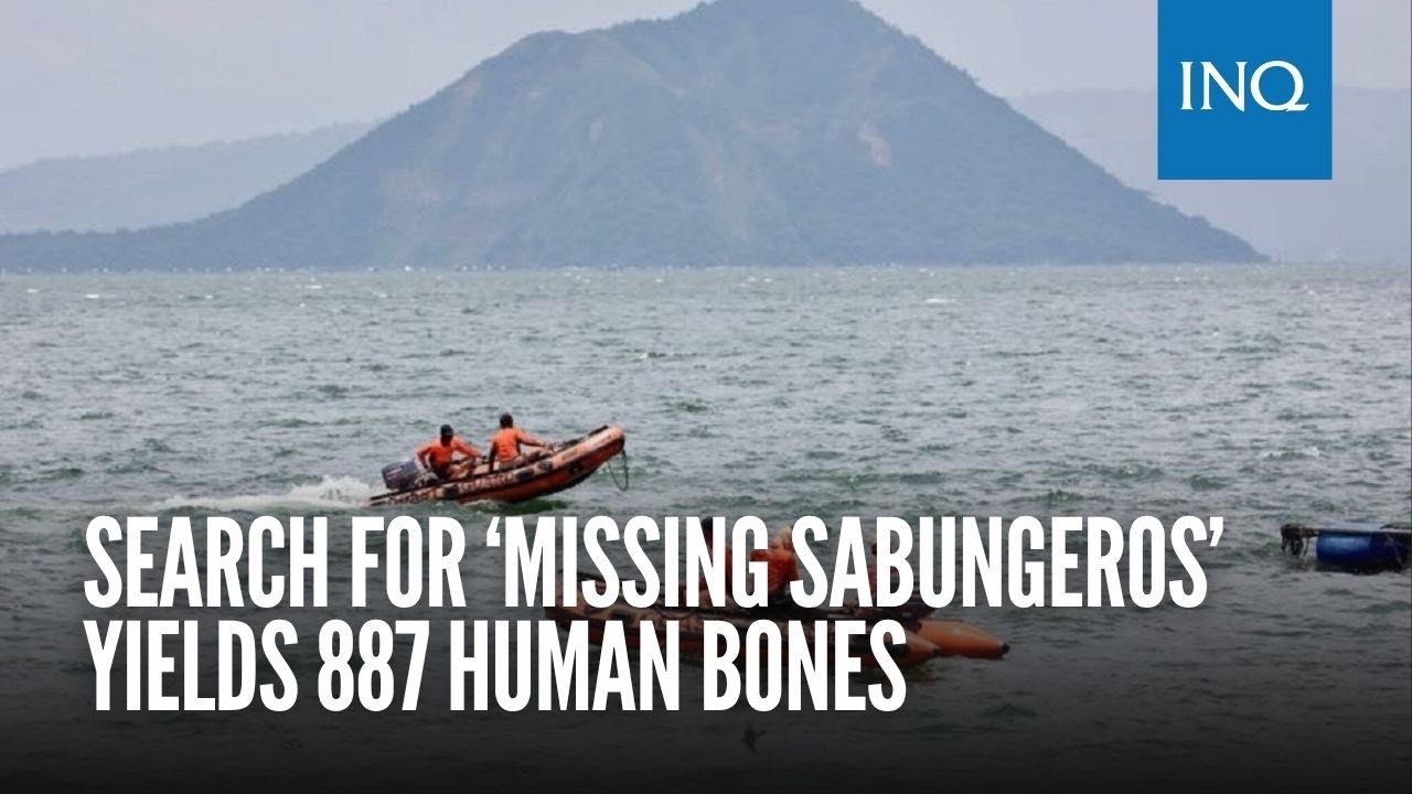 Search for ‘missing sabungeros’ yields 887 human bones - YouTube