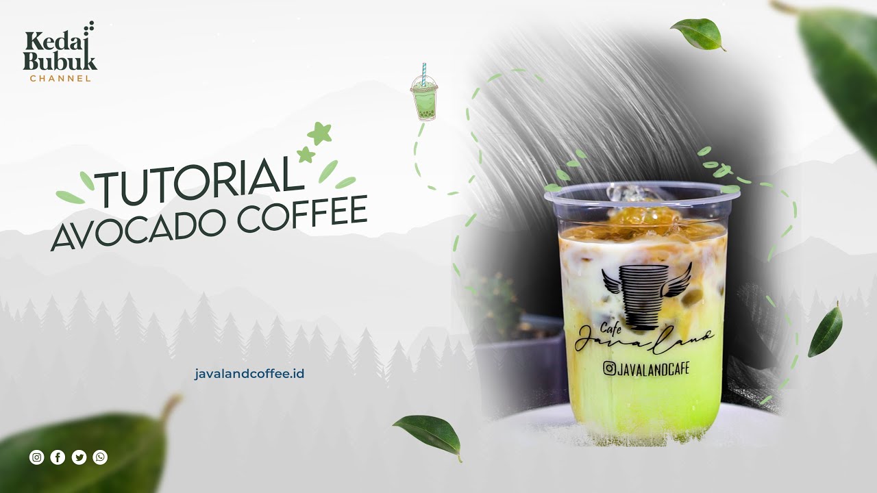 Tutorial Membuat minuman Avocado Coffee menyegarkan - YouTube