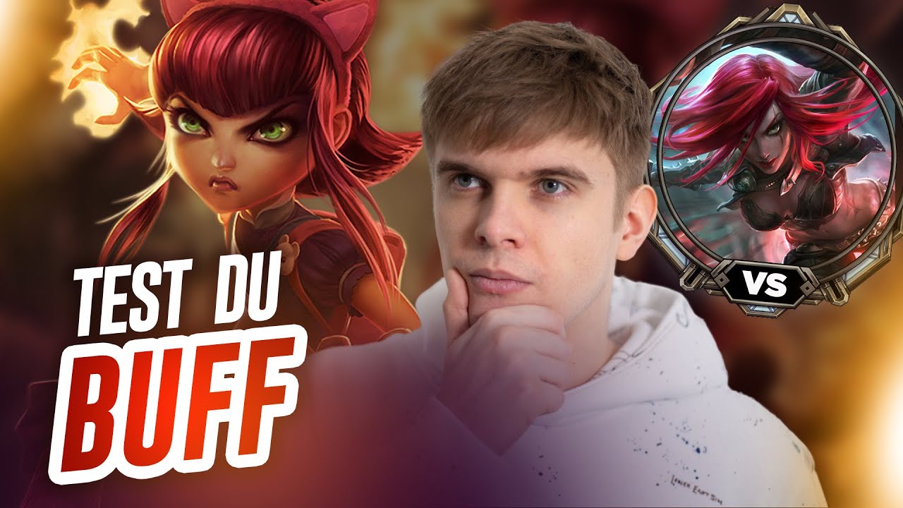 SOLOQ SMURF : TEST DU BUFF - ANNIE VS KATARINA | LOL FR - YouTube