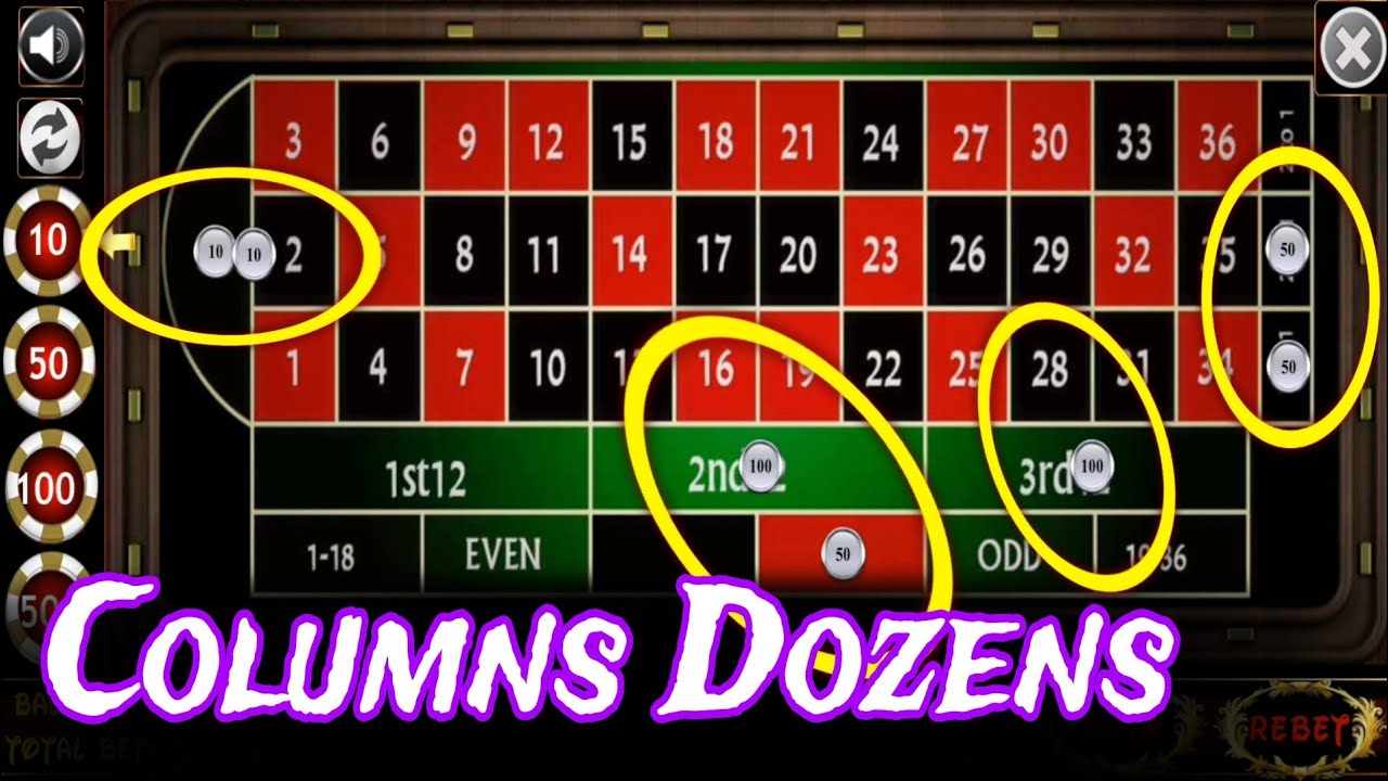 Right Way Win at Columns & Dozens on Roulette - YouTube
