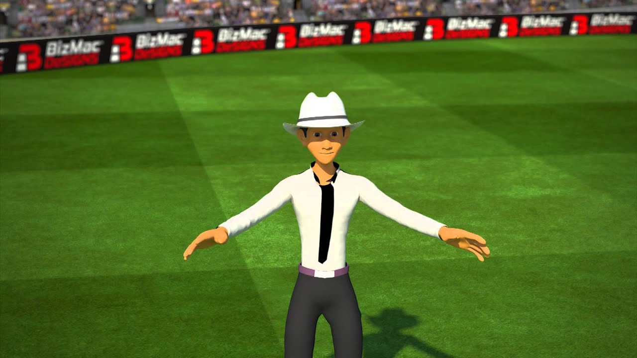 Electronic Signage Australia - Video Board Cricket Six Animation - YouTube