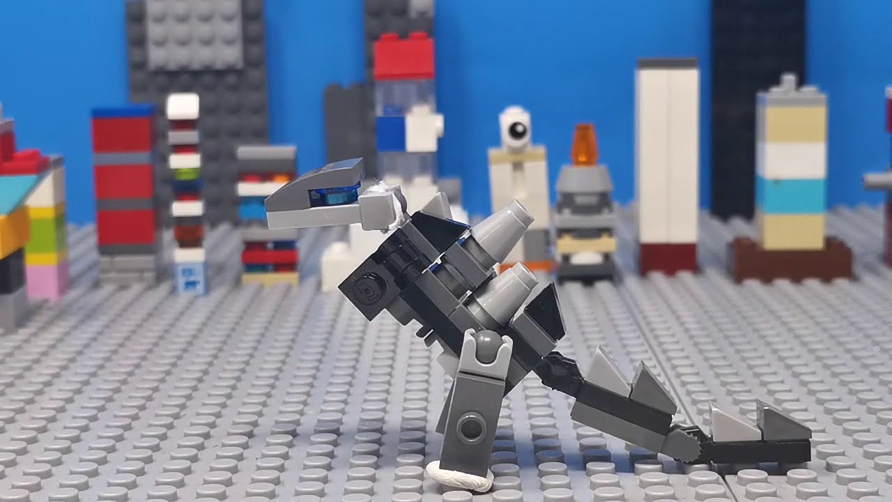 How To Build a Lego Godzilla (2014) - YouTube