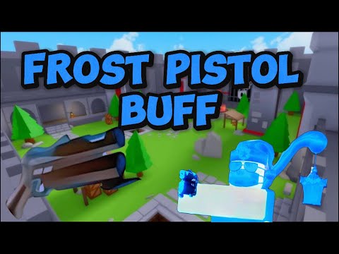 Showcasing the New Frost Pistol Buff in Roblox Flag Wars! #roblox # ...