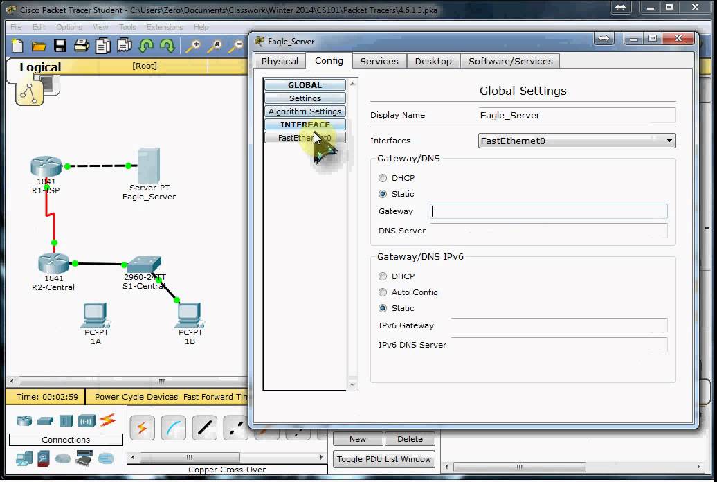 Cisco Packet Tracer 4.6.1.3: Analyzing the Application and Transport Layers - YouTube