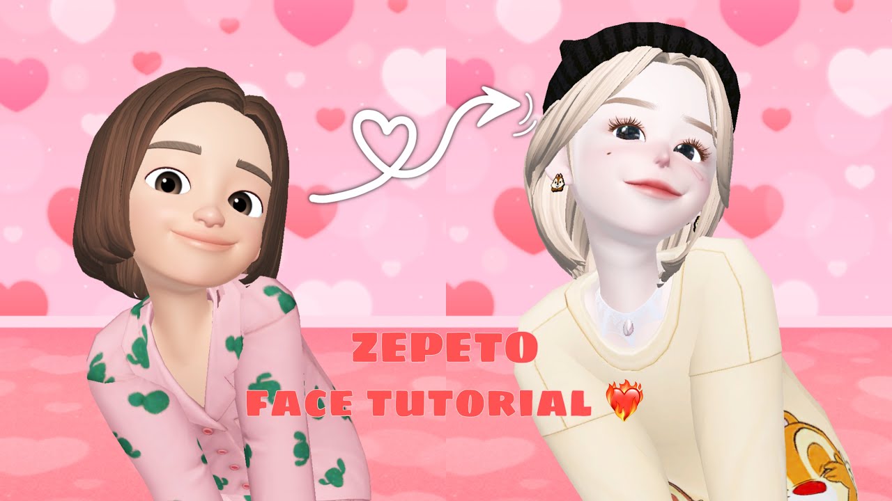 ZEPETO face tutorial #zepeto #face #tutorial - YouTube