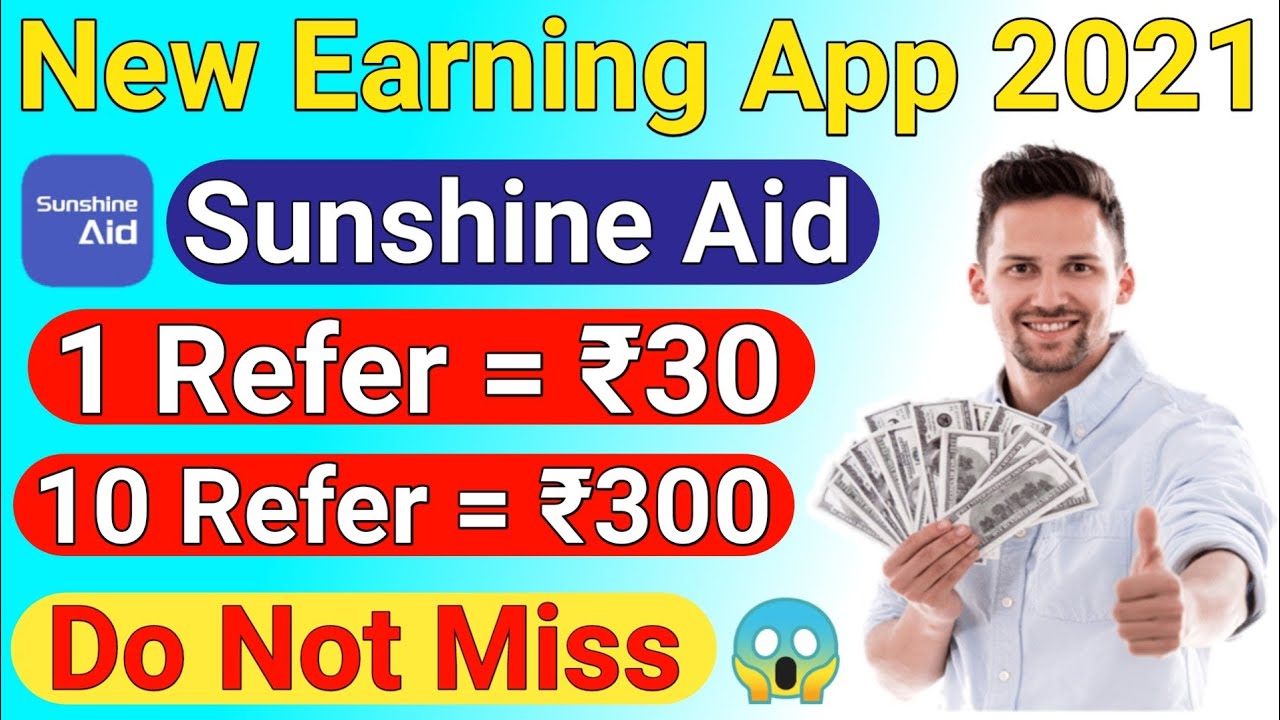 New Task Earning App Today || New Earning App || Sunshine aid App ...