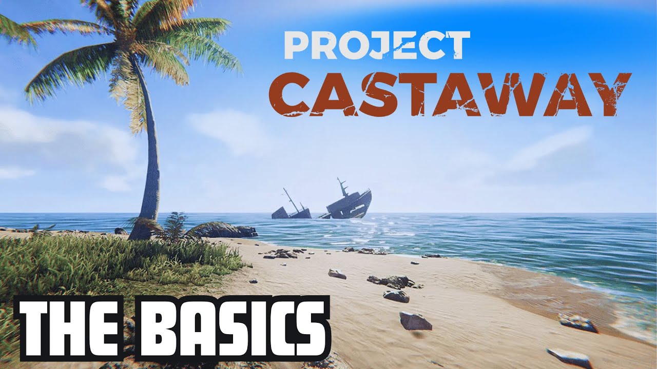 New Island Survival Game | Project Castaway Learning the Basics - YouTube