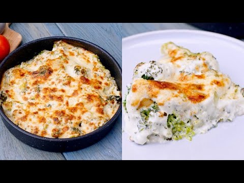Gratin broccoli with bechamel: perfect to make your dinner unique ...
