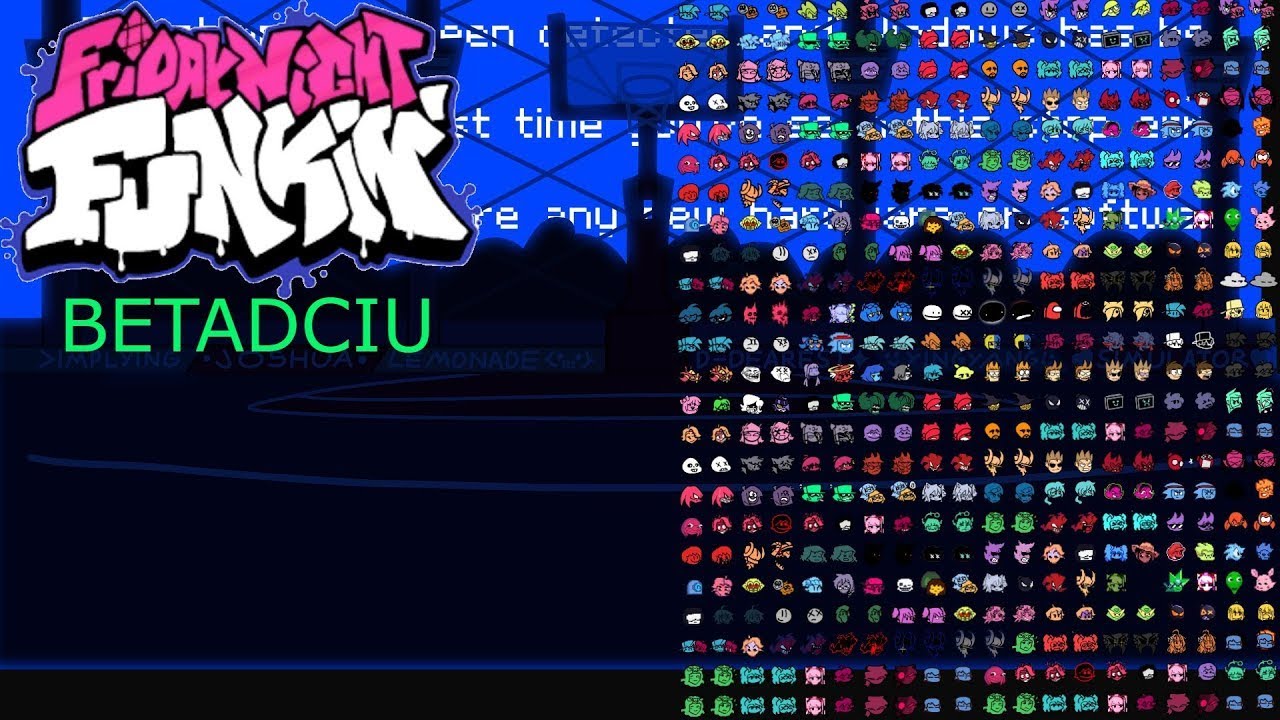 the best mod ever betadciu by blantados "fnf mods #3 " - YouTube