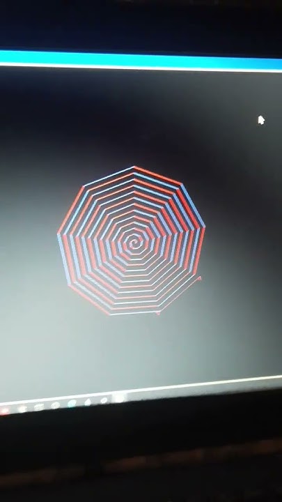 beautiful Circle Animation using Python turtle - YouTube