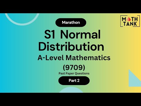Normal Distribution Solved Questions - S1 - Marathon 2 - YouTube