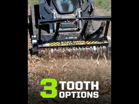 Mulching Teeth Options - YouTube
