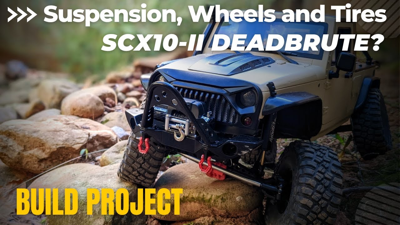 SCX10-II Update Yeah Racing Desert Lizard Shocks, Injora 1.9 Wheels ...