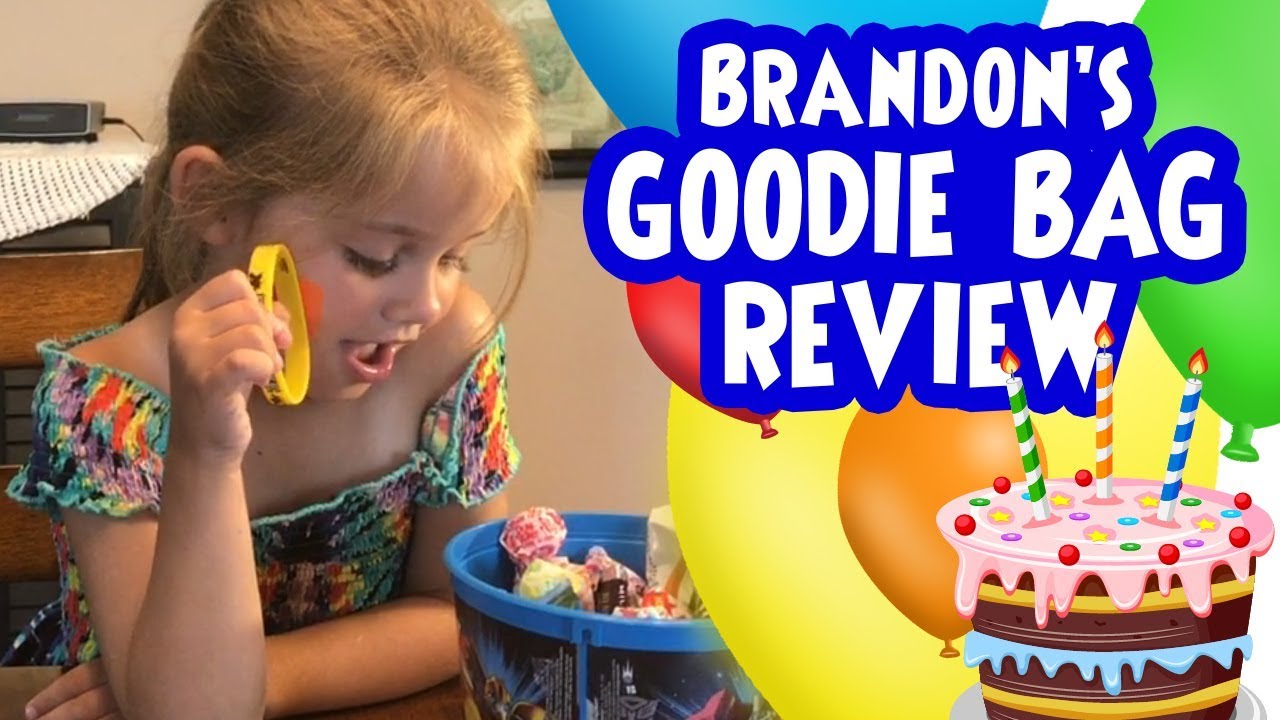 GOODIE BAG REVIEW / BIRTHDAY PARTY / BOOMERS / BRANDON / ACCORDING TO ...