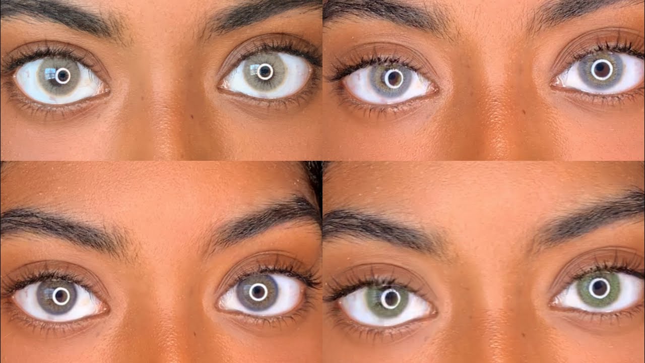 6 Ttdeye color contacts try on haul | Its Lolo - YouTube