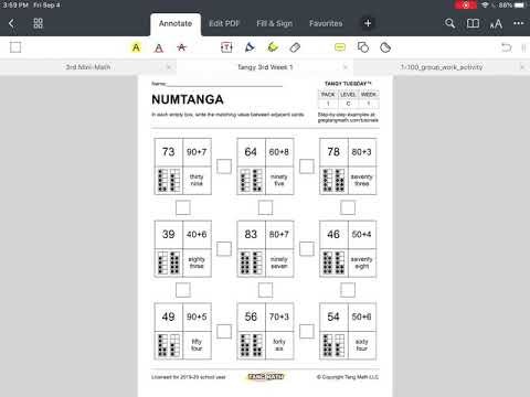 Numtanga Tangy Puzzle - YouTube