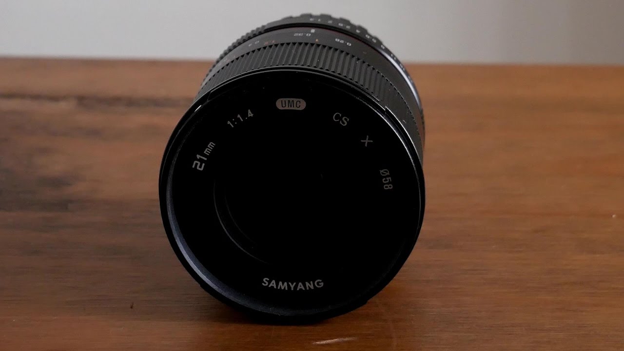 Samyang 21mm f/1.4 lens for Fuji X Mount Review - YouTube