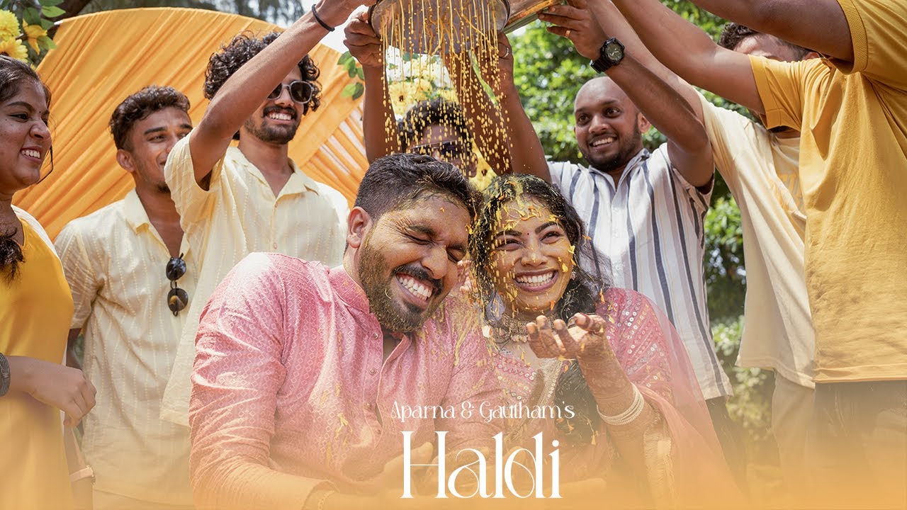 Haldi - Aparna & Gautham - YouTube