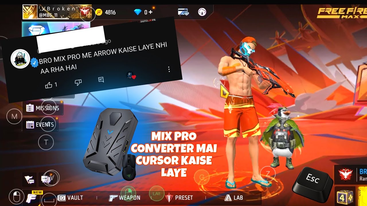 MIX PRO CONVERTER MAI MOUSE CURSOR KAISE LAGAYE || MIX PRO PROBLEM ...