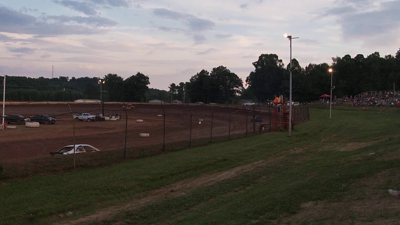 Midway speedway hot laps 7/4/20 - YouTube