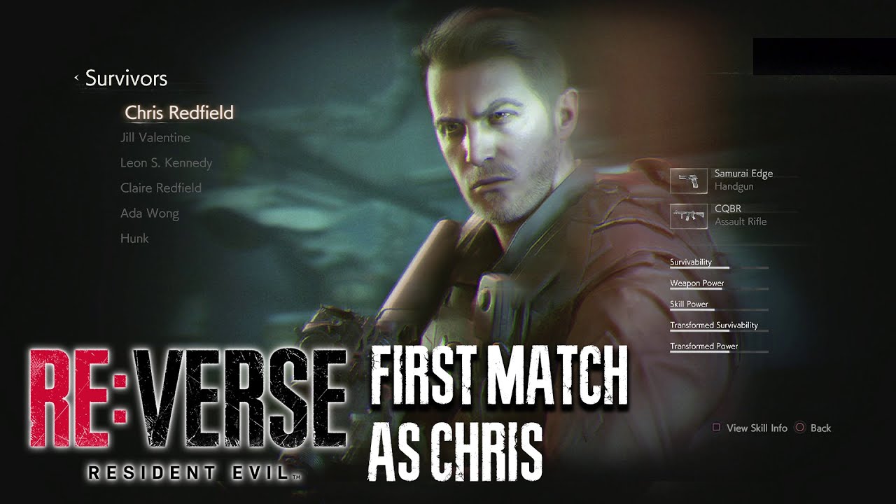 RESIDENT EVIL RE:Verse - Chris Redfield Closed Beta Gameplay | PS4 ...