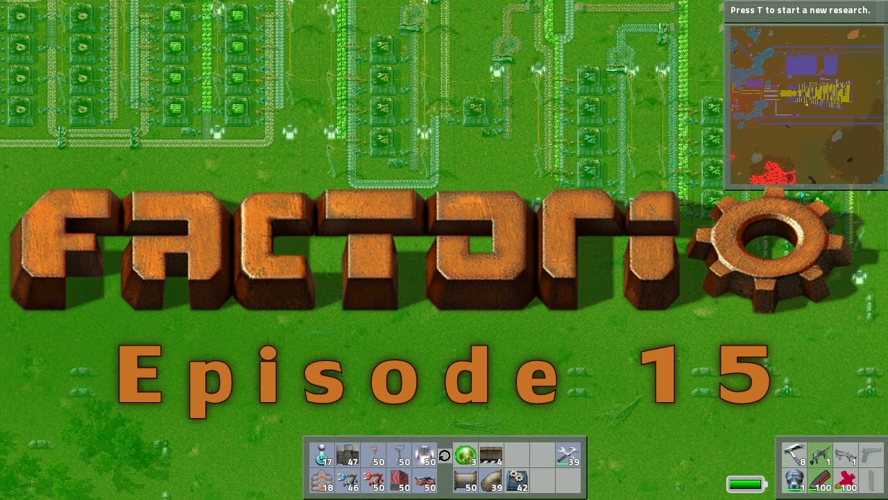 Factorio - Episode 15 - Modular Power Armor - YouTube