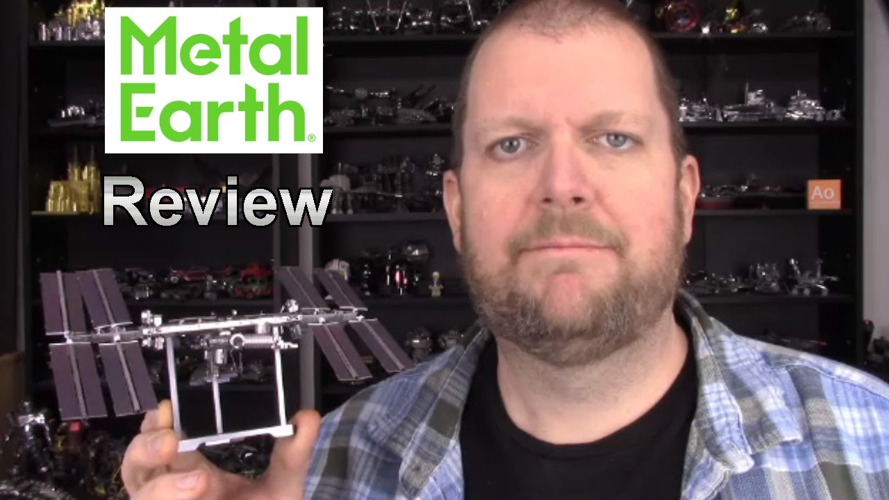Metal Earth Review - International Space Station - YouTube