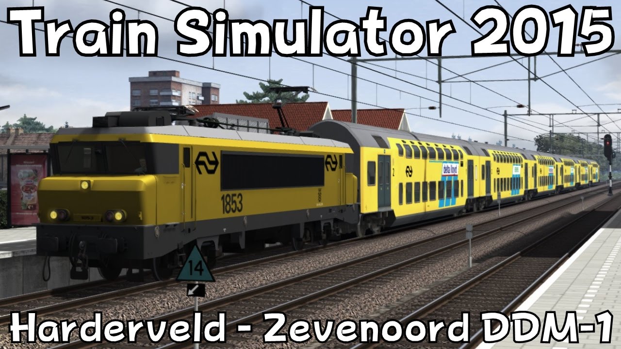Train Simulator 2015: Sprinterdienst met DDM-1 op Fictiva - YouTube