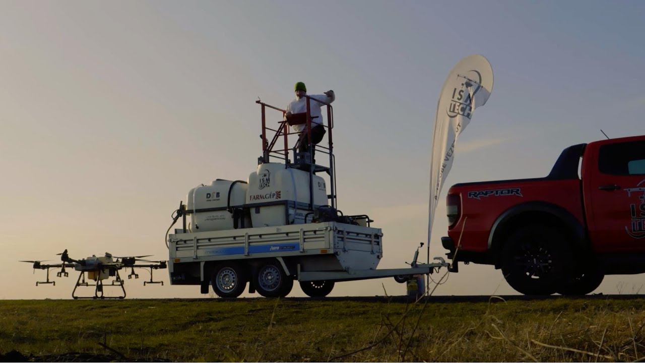 ISM Drone Field Base - YouTube