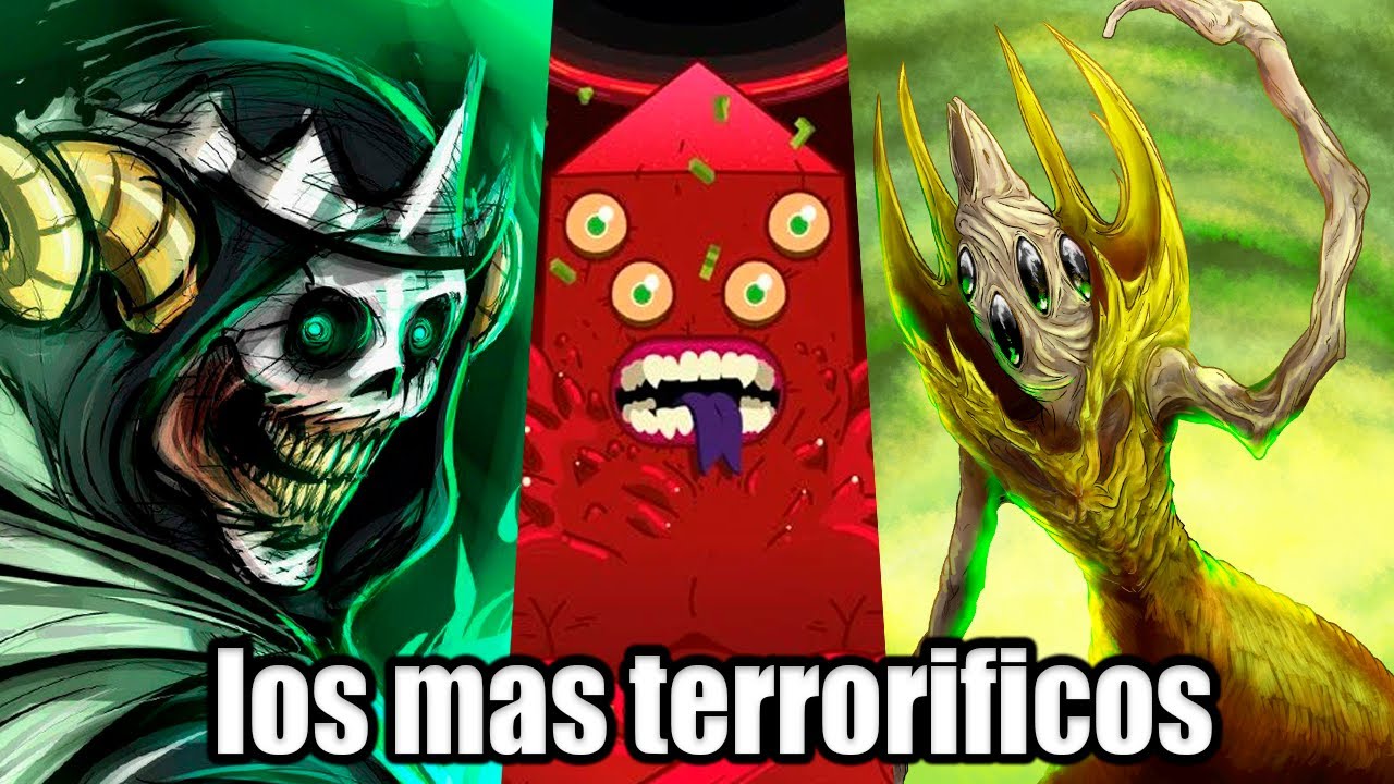 Los MONSTRUOS mas ATERRADORES de Hora De Aventura - YouTube