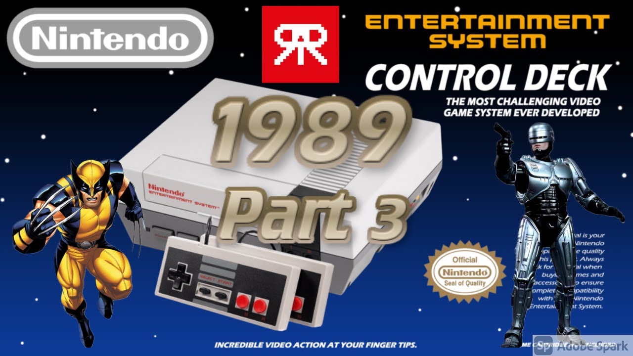 1989 Nintendo NES Games | Part 3 - YouTube