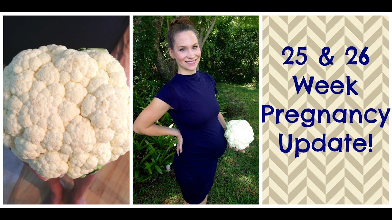 25 & 26 Week Update - Baby #3 - YouTube