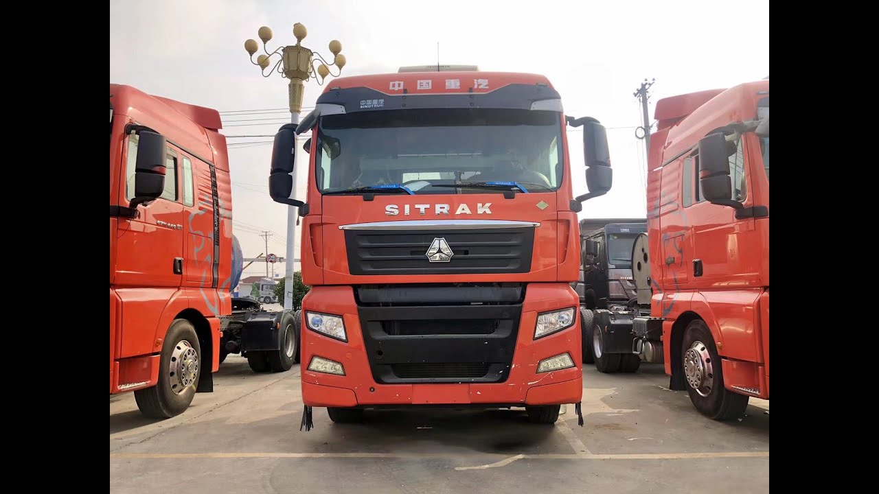 SINTRUK SITRAK C7H LNG / CNG Tractor Truck 2020 Boot and Interior ...